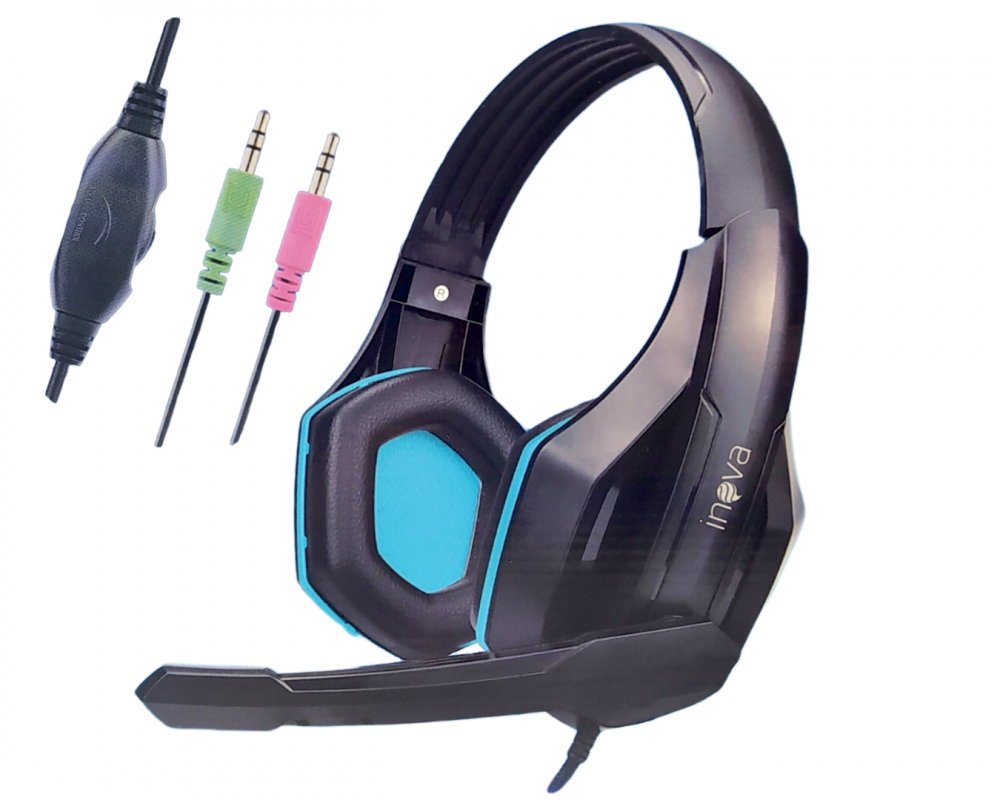 Jonh Variedades DROP - Fone Headset Gamer com fio INOVA FON-8730 - Meu ...
