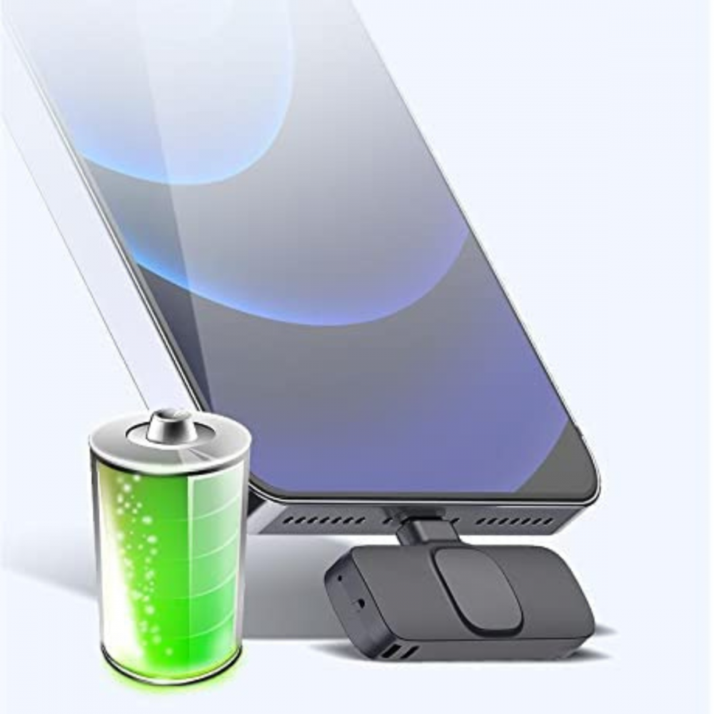 Jonh Variedades DROP - Microfone Condensador Duplo de Lapela Wireless ...