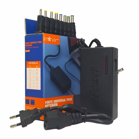 Jonh Variedades DROP - Fonte universal para notebook INOVA CAR-7007 ...