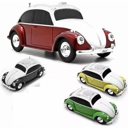 Jonh Variedades DROP - Caixa de Som Bluetooth Formato de FUSCA Kapbom ...