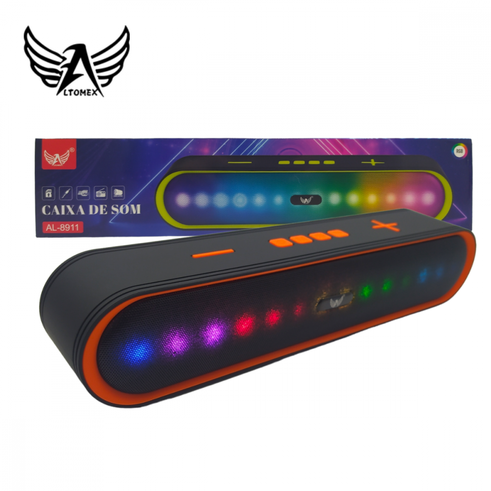 Jonh Variedades DROP - Caixa de Som p/ Bar RGB AL-8911 Altomex - Meu catálogo fácil!