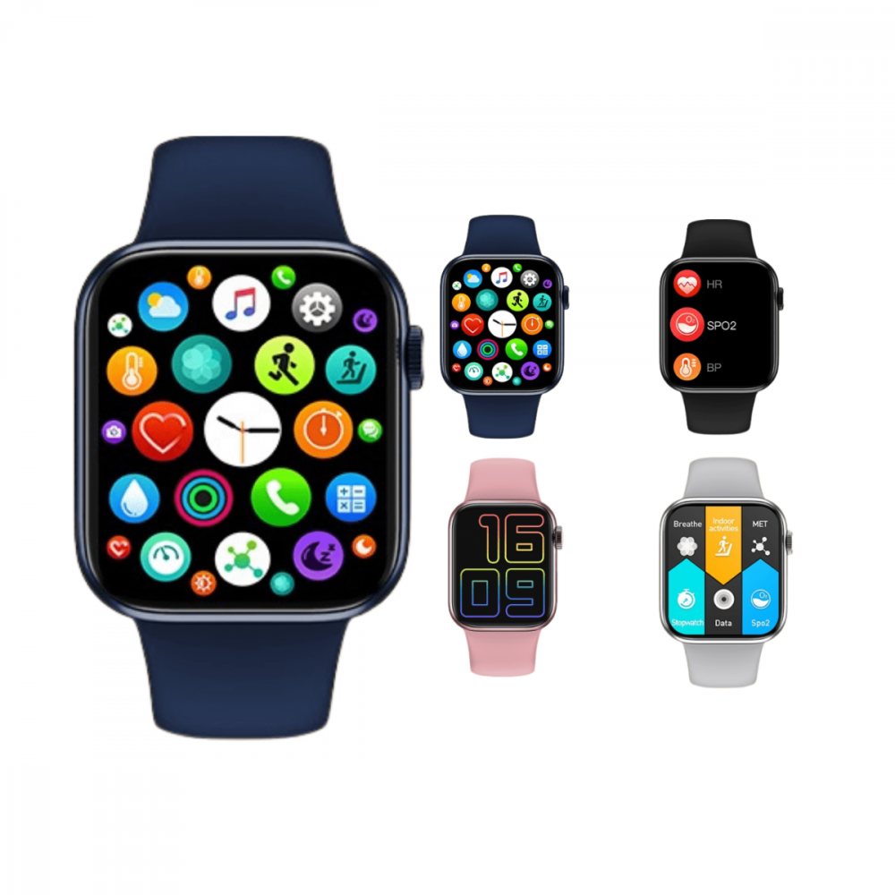 Jonh Variedades DROP - Relógio Inteligente Smartwatch com duas pulseiras - HW19 (Disponível nas ...