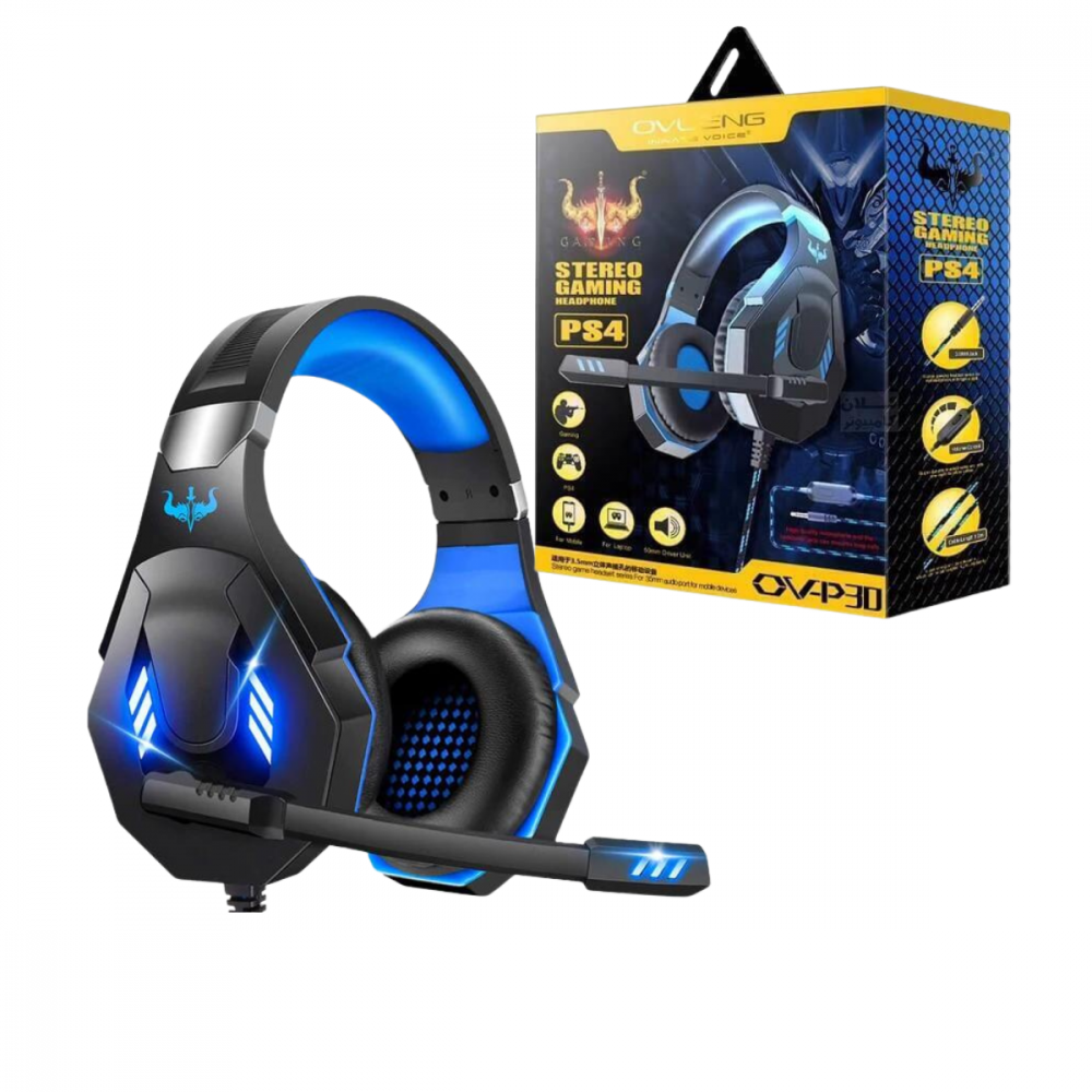 Jonh Variedades DROP - Fone Gamer OVLENG OV-P30 LED Com Microfone ...
