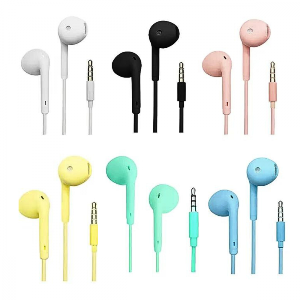 Jonh Variedades DROP - Fone de Ouvido Intra Auricular Com Fio e Microfone Estéreo Color ELETRO ...