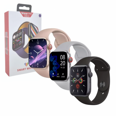 Jonh Variedades DROP - Relógio Inteligente Smartwatch 40mm com 02 Pulseiras Wearfit Altomex HW18 ...