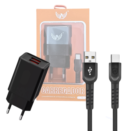 Jonh Variedades DROP - Carregador Completo TIPO-C 5.1A com 02 Portas USB Altomex AL-7702-TY-LAR ...
