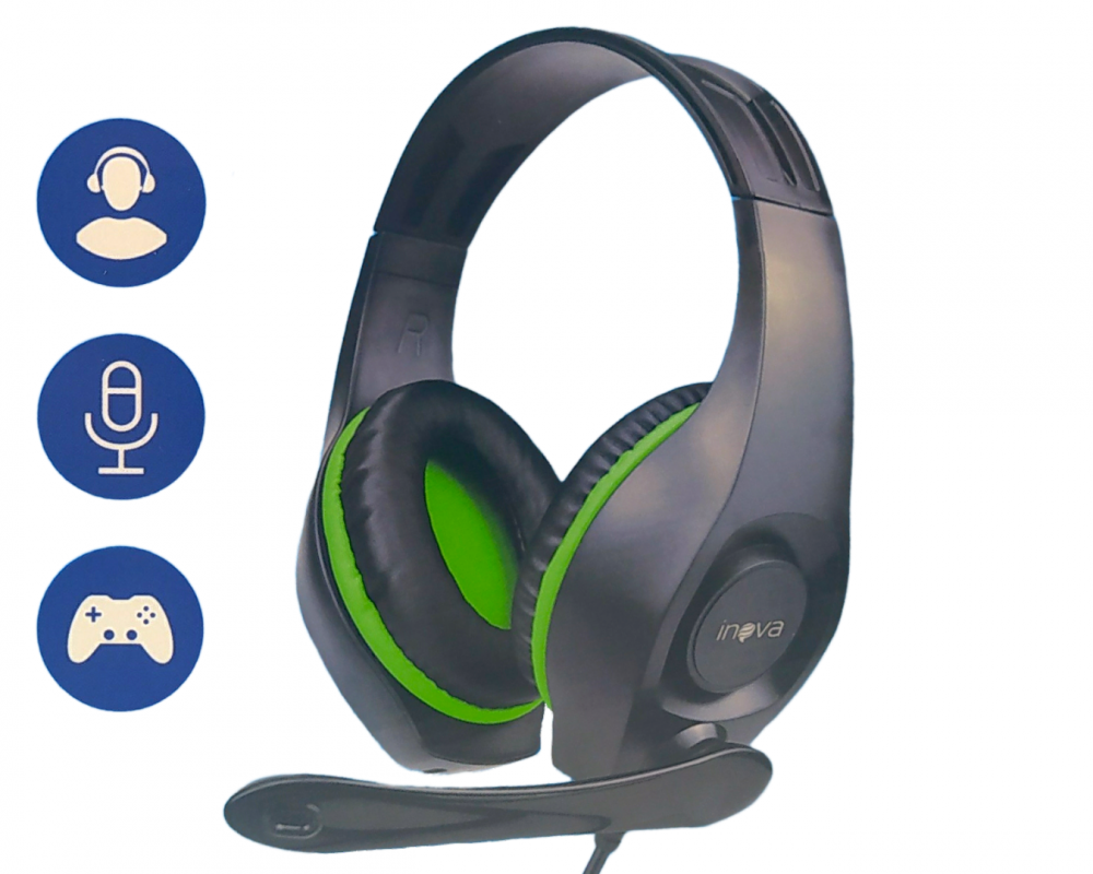 Jonh Variedades DROP - Fone Game com Microfone INOVA FON-8729 (Somente ...